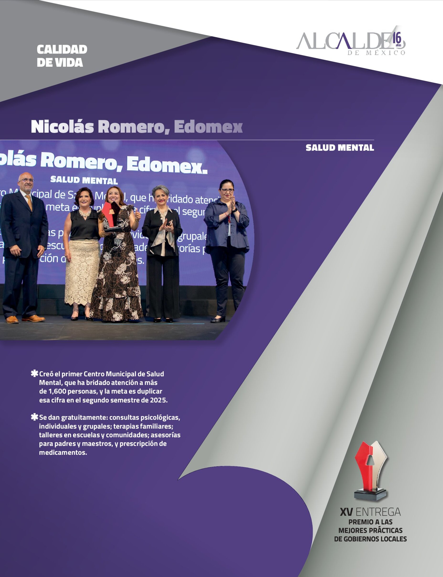 Nicolás Romero, Edomex – Salud Mental - Alcaldes de México
