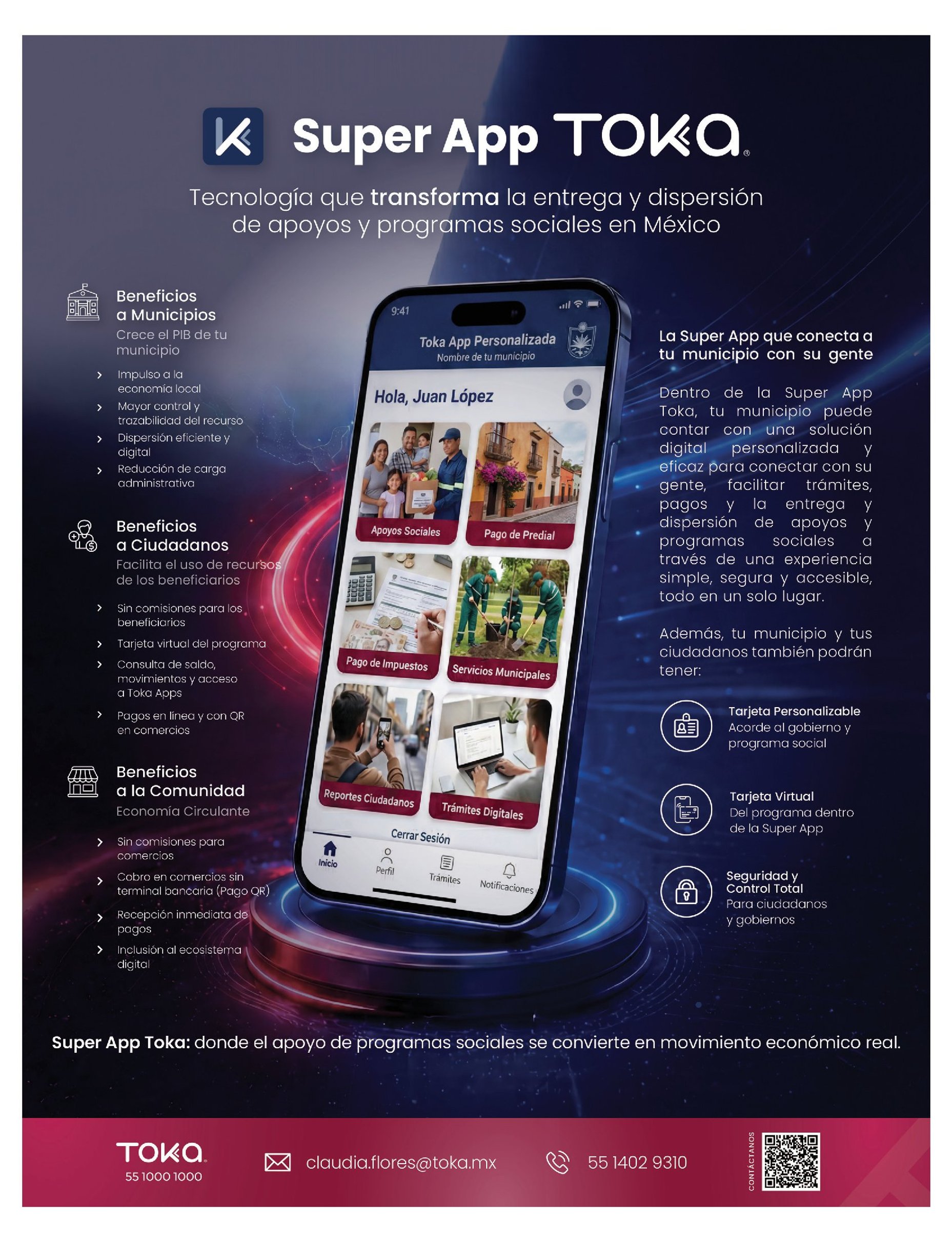 Super App TOKA - Alcaldes de México