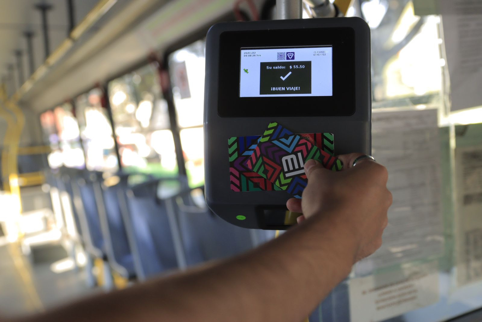 Corredores de transporte concesionado ya cobran con Tarjeta