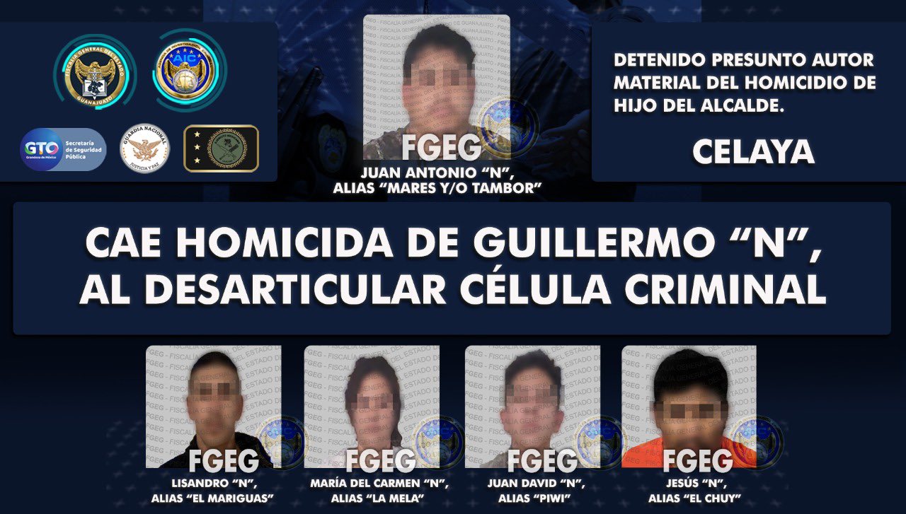 Detienen Al Presunto Asesino De Guillermo Mendoza