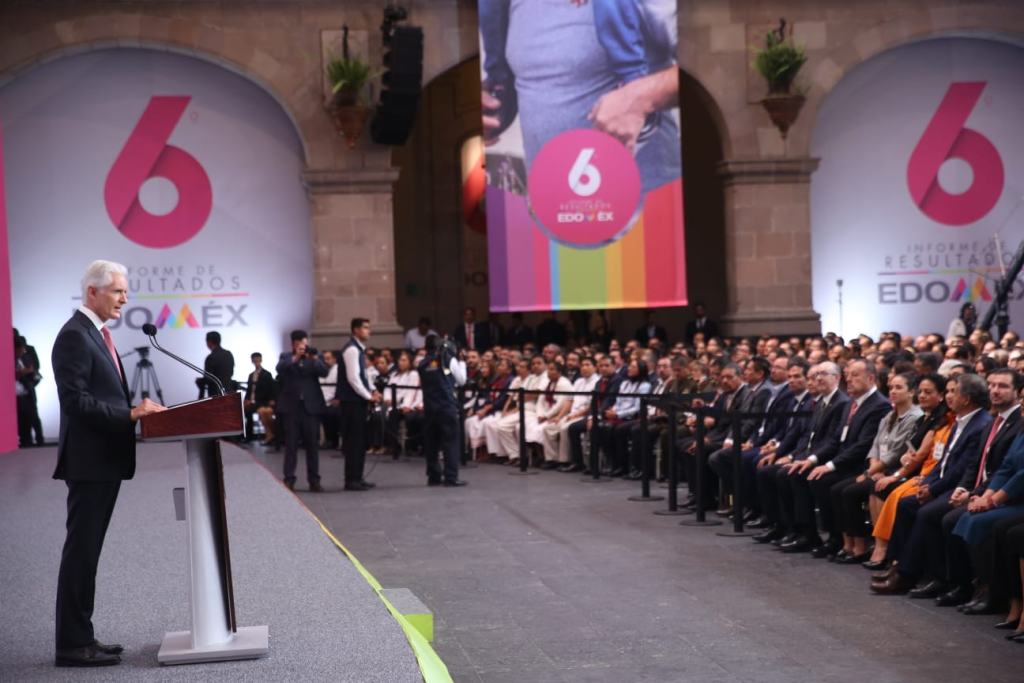 Del Mazo presenta su último y sexto informe de gobierno